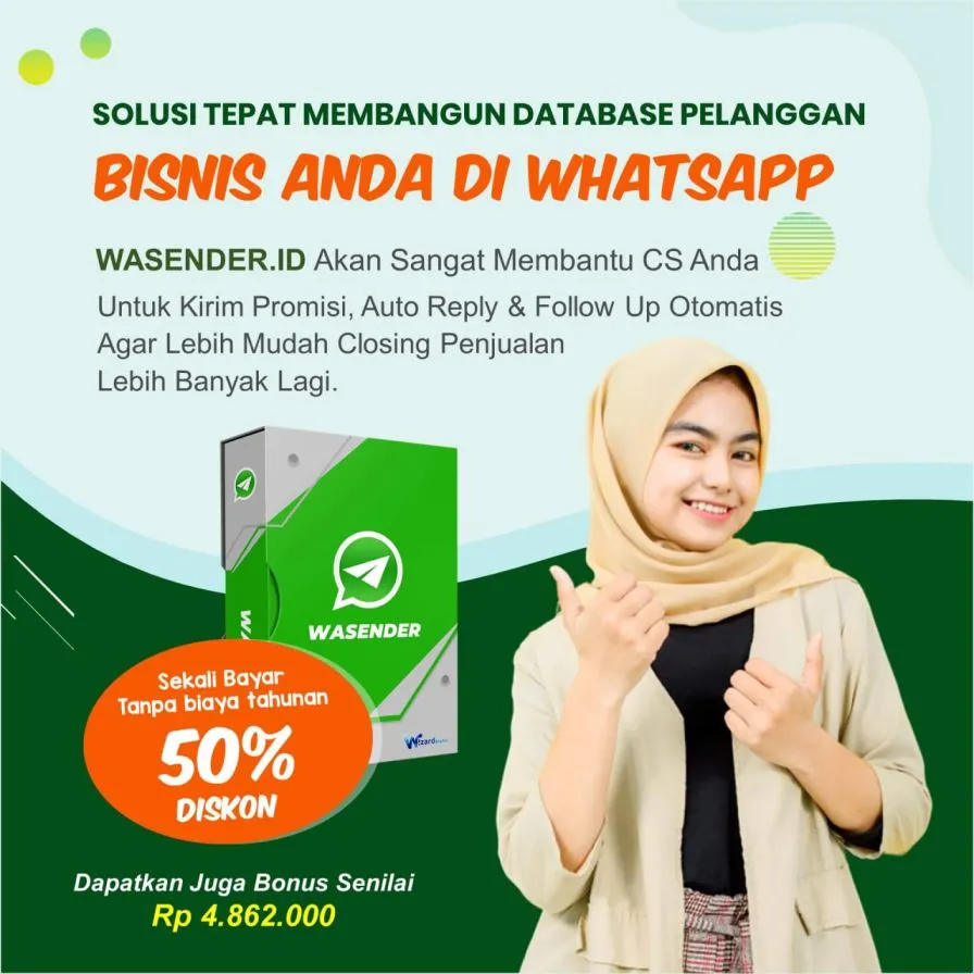 WaSender V30.0.3 - Sekali Bayar